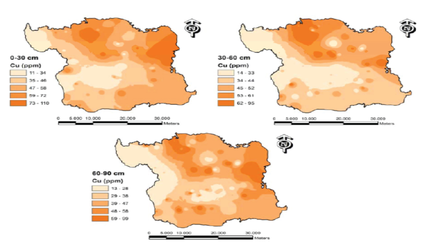 The Modeling By Fuzzy Least Squares Regression Approach Relationships Between Copper Values In 